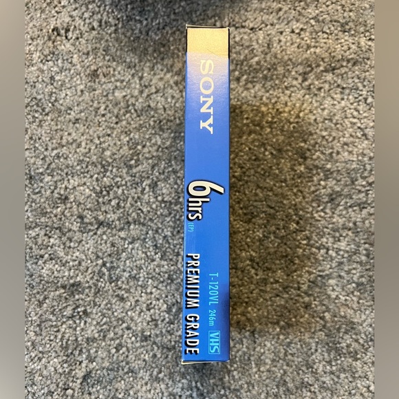 Sony | Other | Sony T2 Premium Grade Vhs Tapes Unused | Poshmark